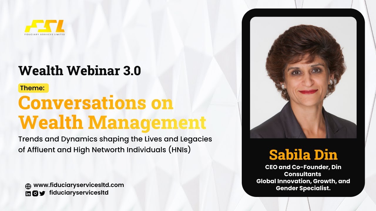 Sabila Din speaks on women as creators and inheritors of wealth and how ...