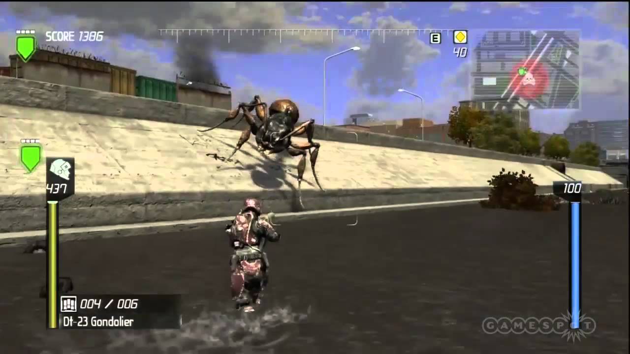 Gameplay Videos - EDF: Insect Armageddon - Robo Mantis - YouTube