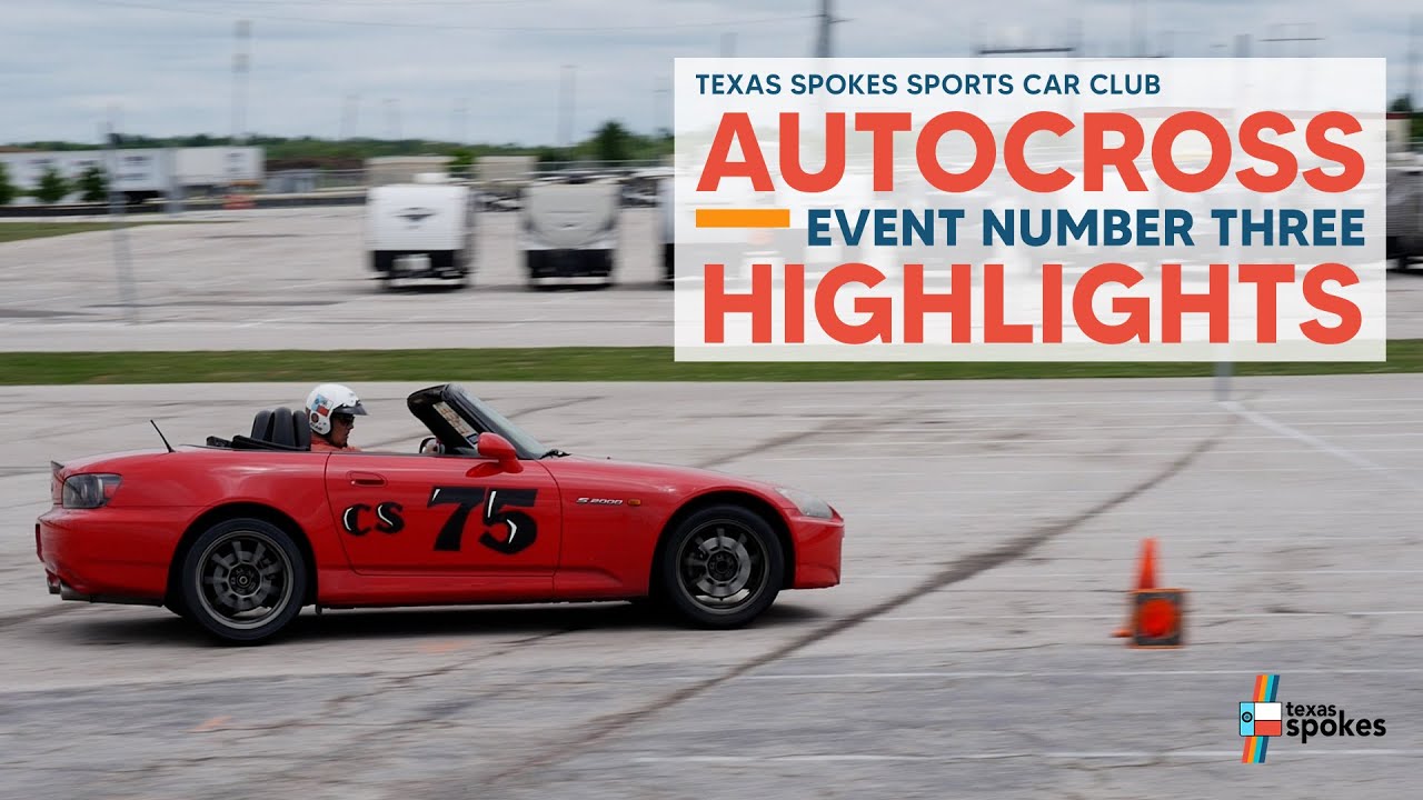 Texas Spokes Autocross | 2023 Event Number 3 | Circuit of the Americas ...