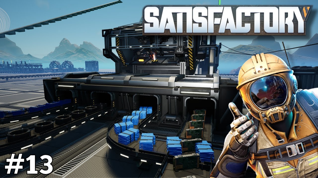 Playing 3D Factorio as an Engineer | Satisfactory #13 - YouTube