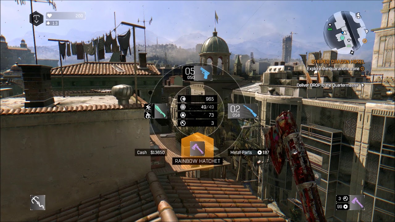 KLAYTRON'S "Lucille" bat - DYING LIGHT - YouTube