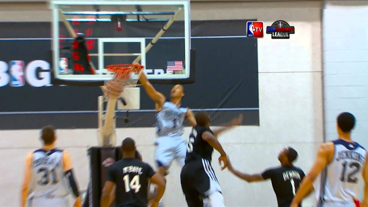 Top 10 Dunks of the Las Vegas Summer League - YouTube