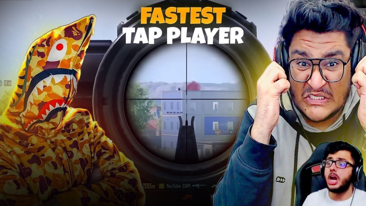 GOD of TAP TAP Spray Fragger 4 Finger Claw HANDCAM Capi Gaming BEST ...