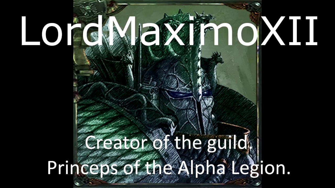 LeagueOfAlpharius- Requiem (Tribute &Thanks) WATCH TO THE VERY END TO ...