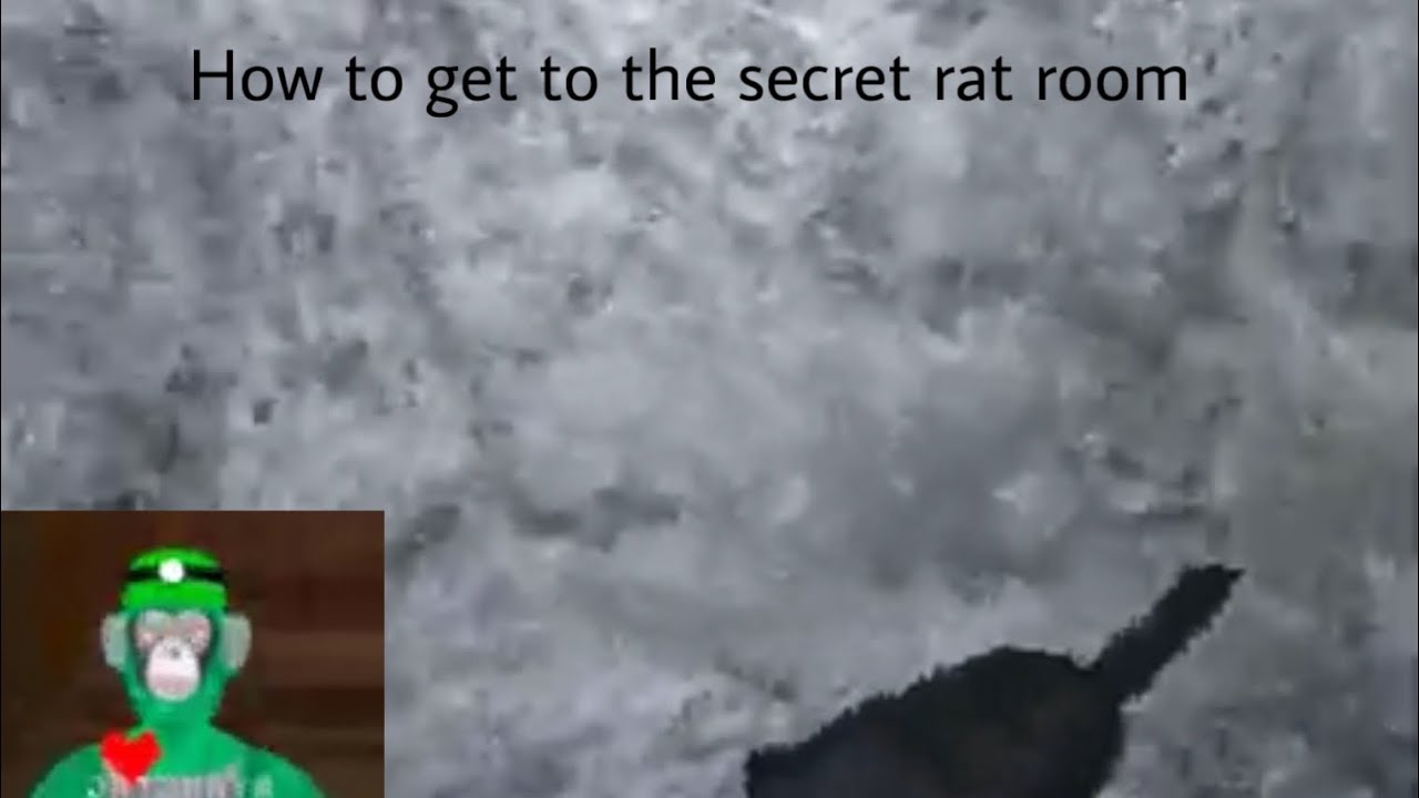 How to get to the secret rat room in big scary - YouTube