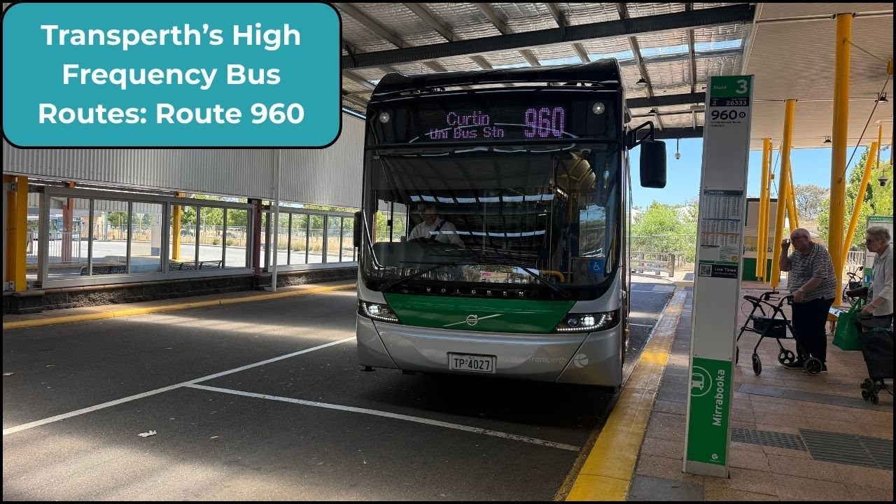 Transperth's High Frequency Bus Routes: Route 960 - YouTube