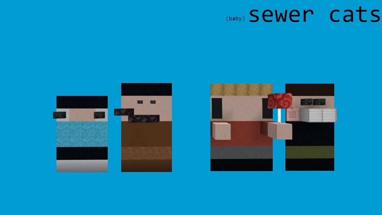 Sewer Cats Weezer Meme (HermitCraft S10) - YouTube