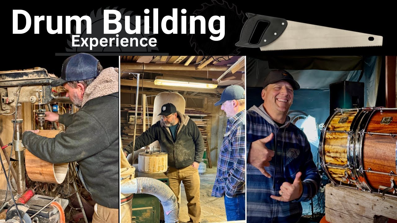 Outlaw Drum Building: An Inspiring Custom Drum Creation Journey - YouTube