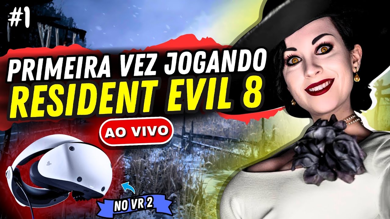 RESIDENT EVIL 8 VILLAGE em Realidade virtual (PSVR 2) | Jogando pela ...