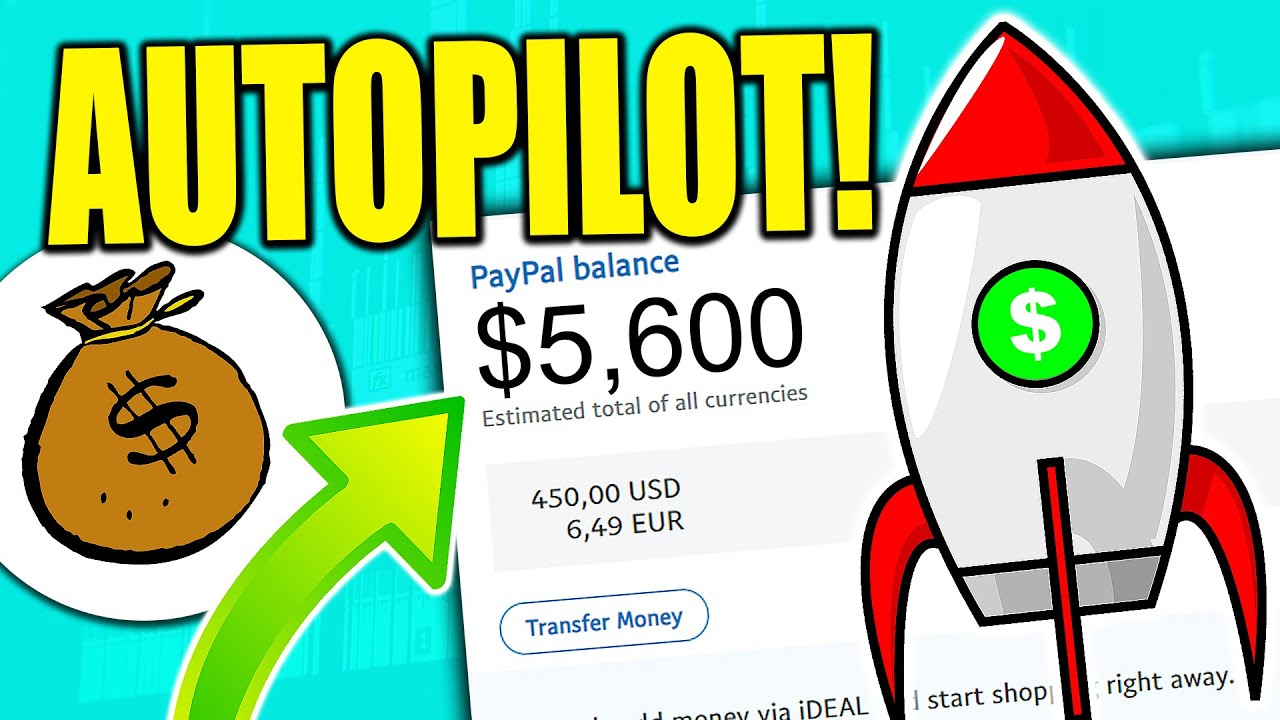 Earn $5,600 a Month On AUTOPILOT as a Beginner (Make Money Online 2023 ...