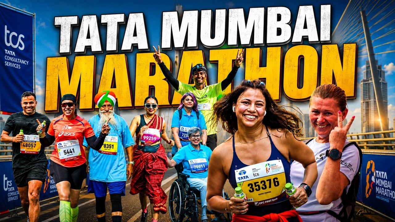 Tata Mumbai Marathon 2026 | Procam Slam | My First Marathon - YouTube