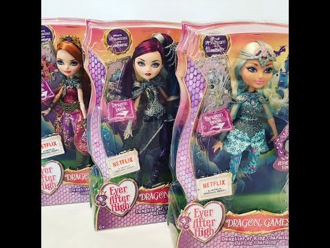 EAH Dragon Games Darling Charming, Holly O'Hair, Raven Queen