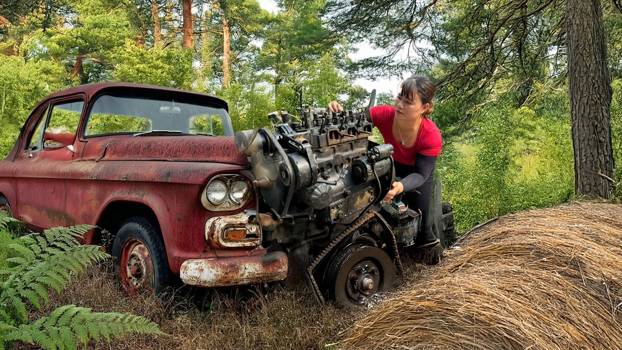 Restoring an Abandoned Ford Ranger - From Rust to Shine - YouTube