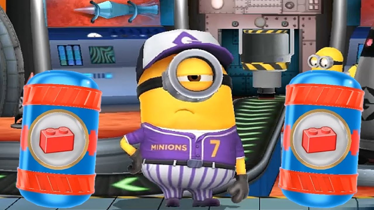 Minion Rush Shortstop Stuart Gru's First Lair prize pod fullscreen ...