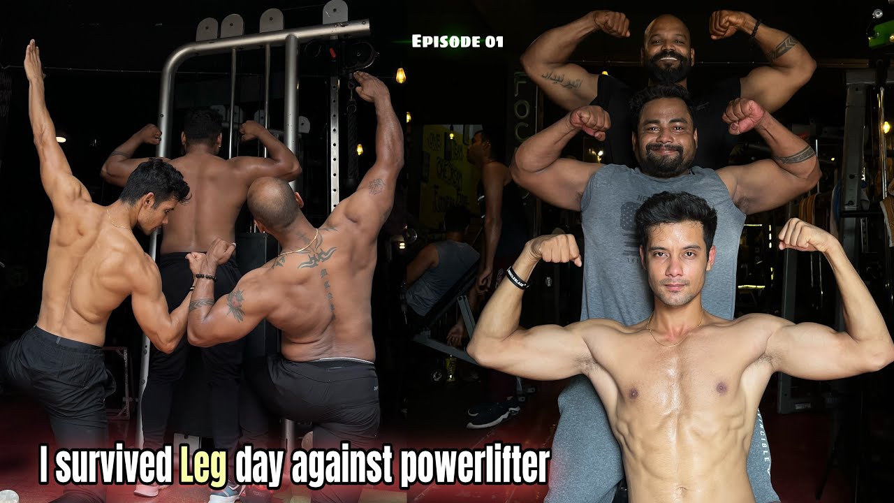 A new beginning / Intense Leg and Shoulder workout with Powerlifter ...