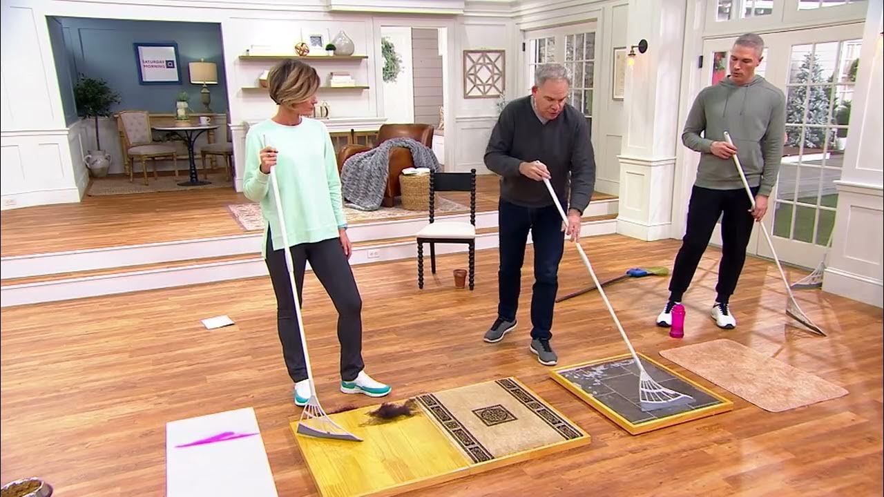 Broombi All-Surface Home Cleaning Broom with Telescopic Pole on QVC ...