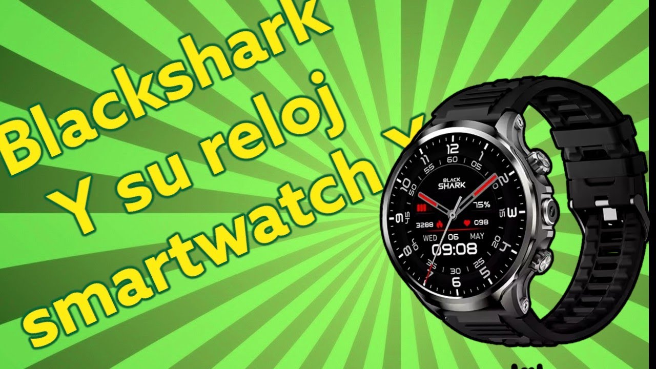 EL MEJOR. SMARTWATCH CALIDAD PRECIO/ smartwatch para gamer black shark ...