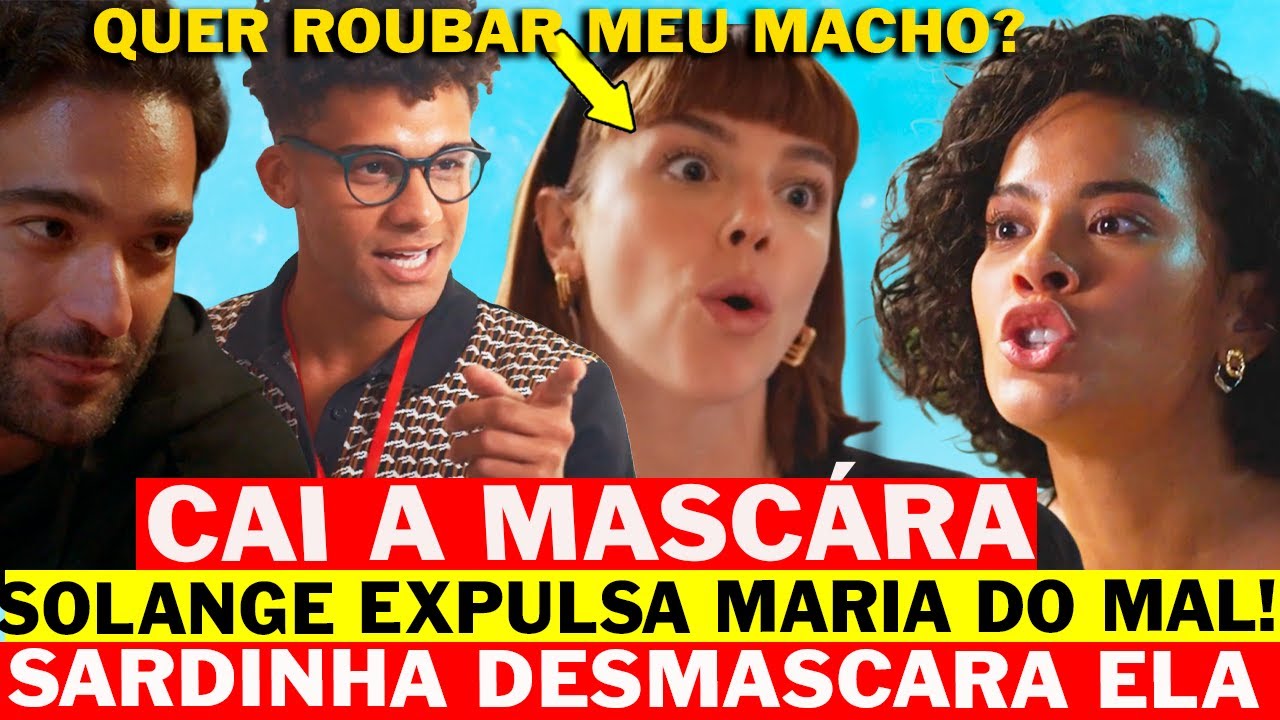 "VALE TUDO" SOLANGE DESMASCARA MARIA DO MAL E COLOCA A CRETINA NO OLHO ...