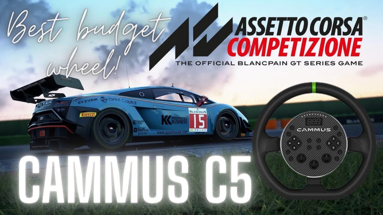 The best budget wheel on the market the Cammus C5. Assetto Corsa ...