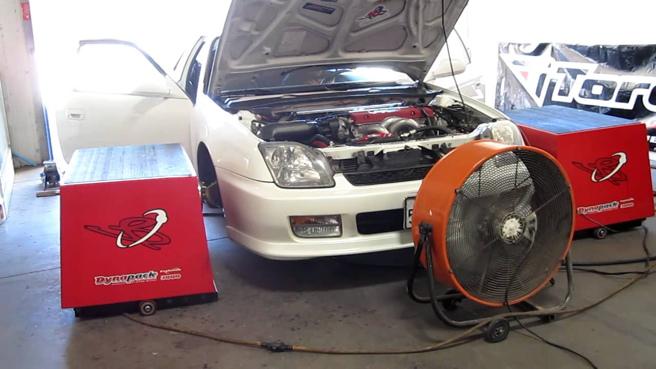 Bisimoto V2 header on Stock H22: 196.4whp! - YouTube