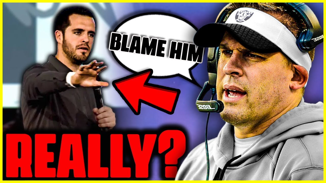 Raiders Coach's DAD DISSES Derek Carr While He Takes High Road - YouTube