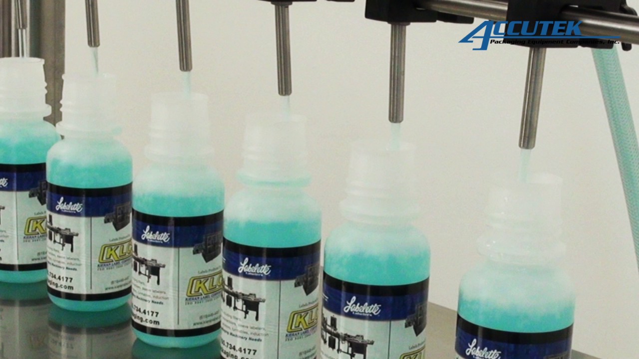 Timed Flow Volumetric Filler - Pinch Series - Accutek Packaging ...