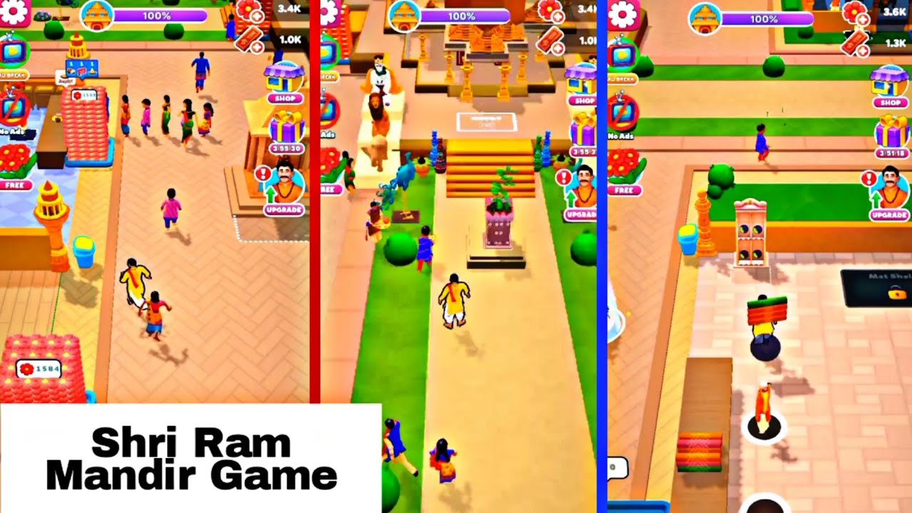 Shri Ram Mandir Game #29 - YouTube