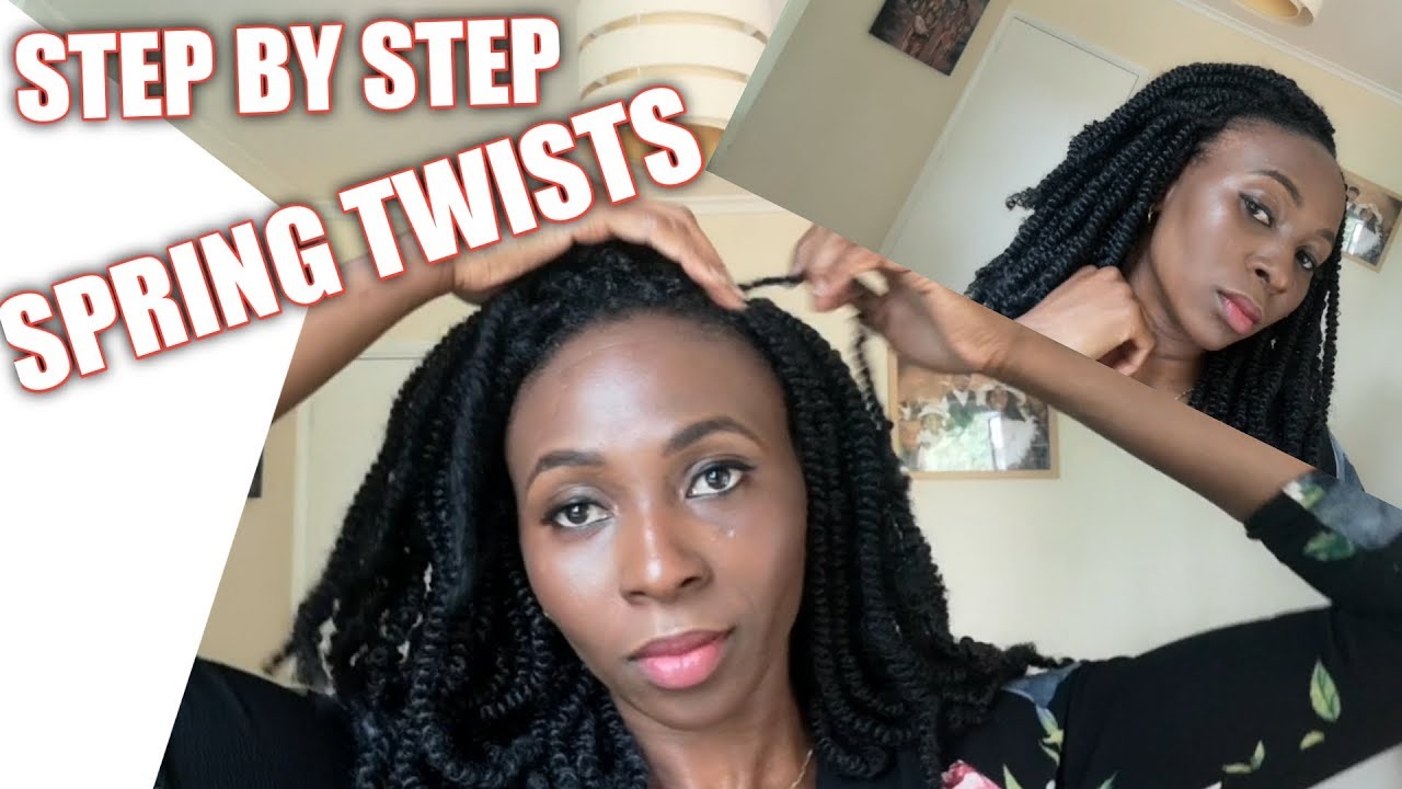 HOW TO| SPRING TWISTS| STEP BY STEP |THREE METHODS| BEGINNER FRIENDLY ...