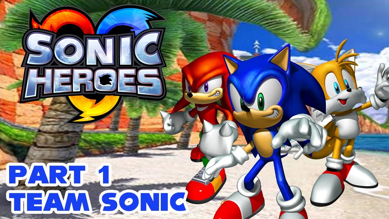 Sonic Heroes (GameCube) Walkthrough - Part 1 - Team Sonic - YouTube