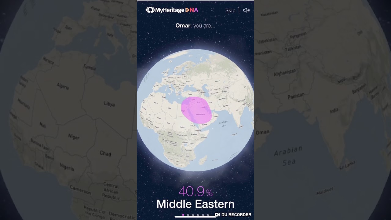 Syrian DNA test my heritage - YouTube
