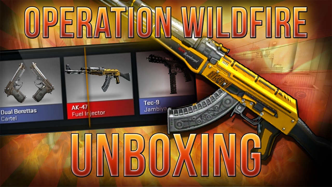 OPERATION WILDFIRE UNBOXING + NEW OPERATION - YouTube