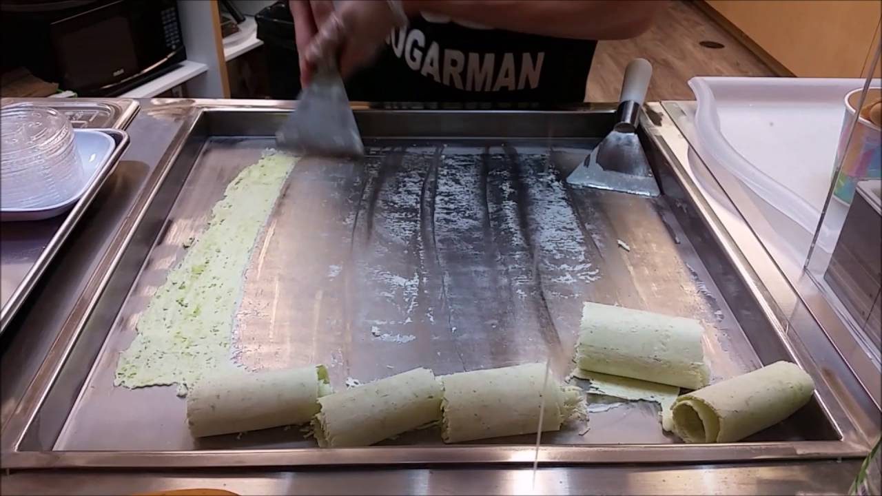 Scroll Ice Cream Tasting At Rockwood Mall - YouTube