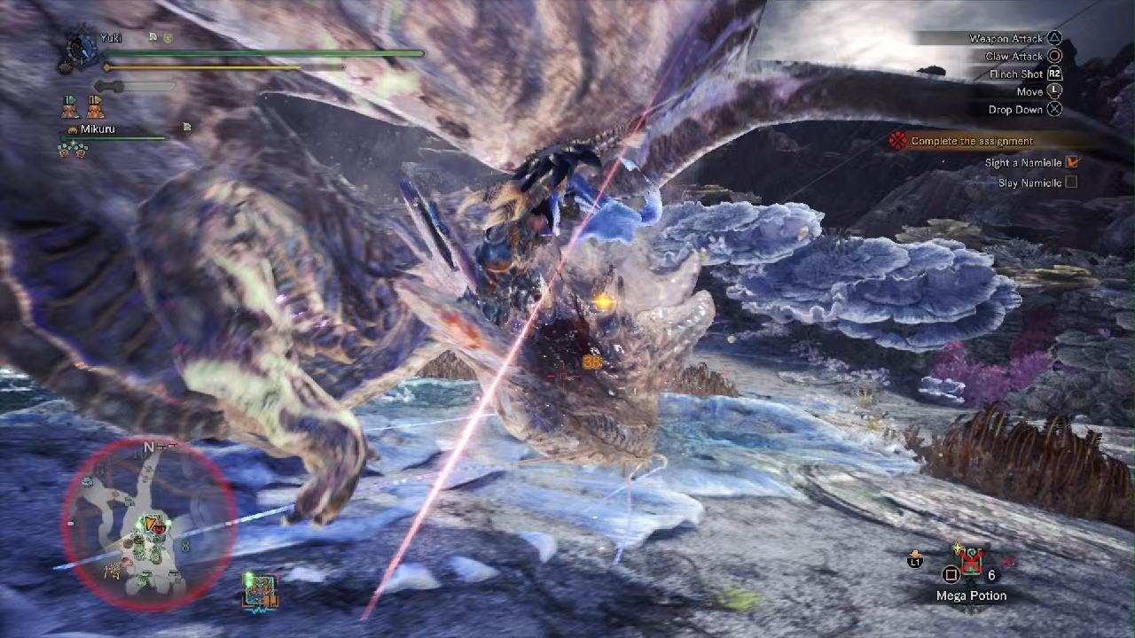 Monster Hunter World: Iceborne - Namielle wow - YouTube