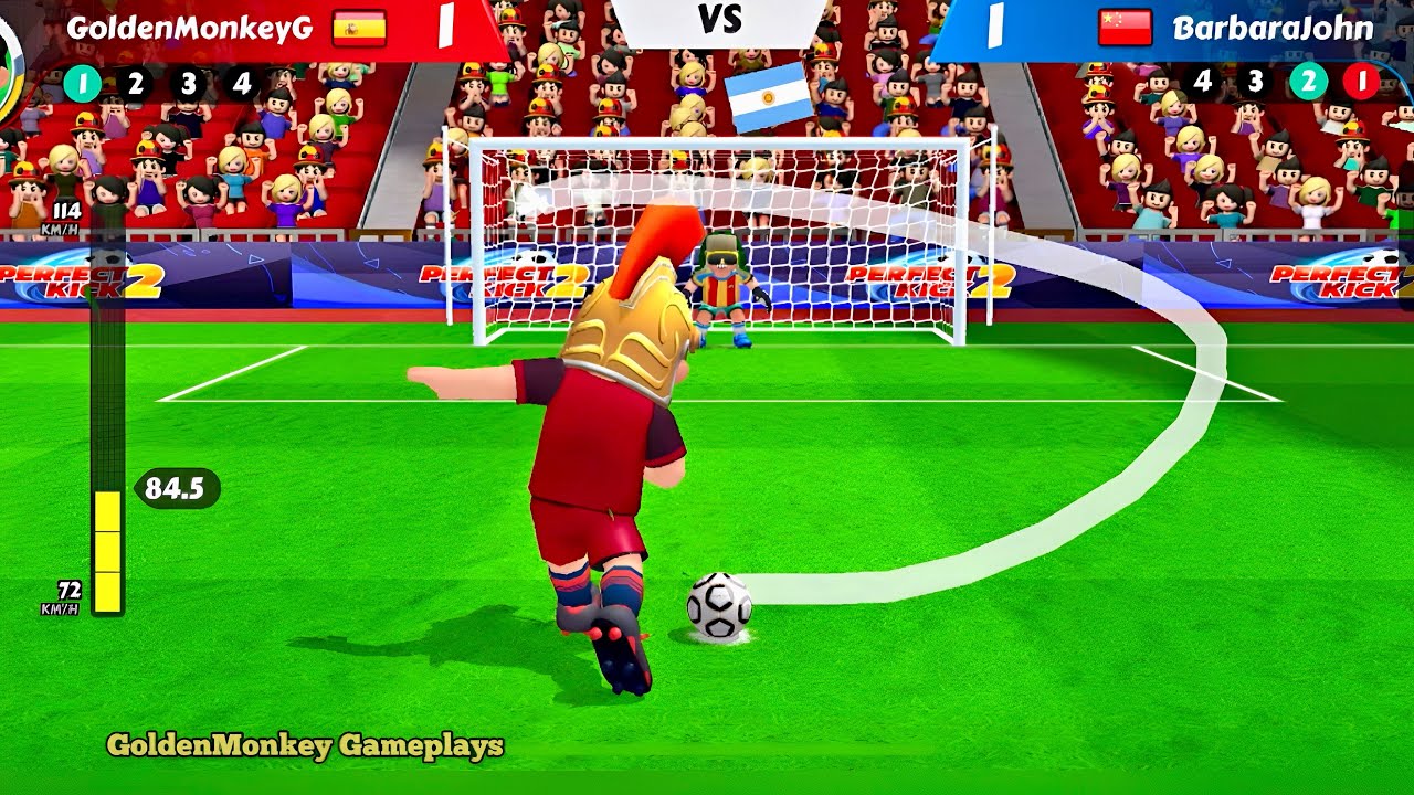 Perfect Kick 2 ⚽️ SECRET SHOTS!! Gameplay Walkthrough #9 - YouTube