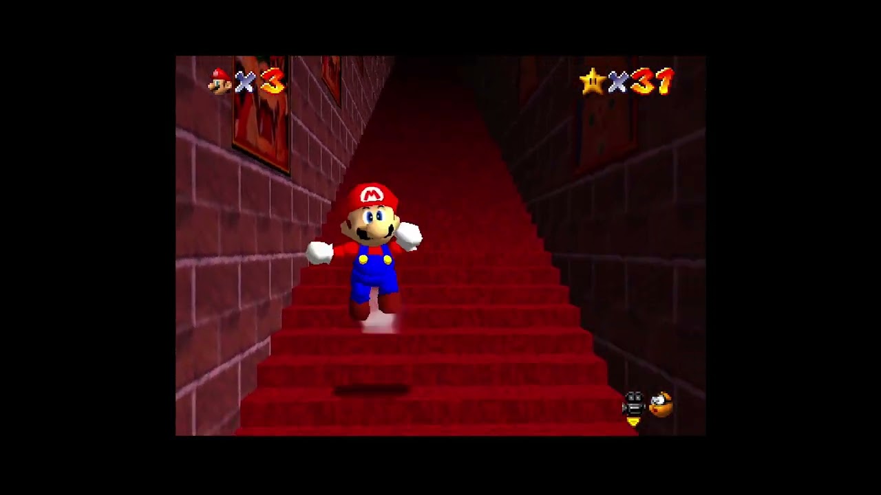 Sm64 stairs glitch - YouTube