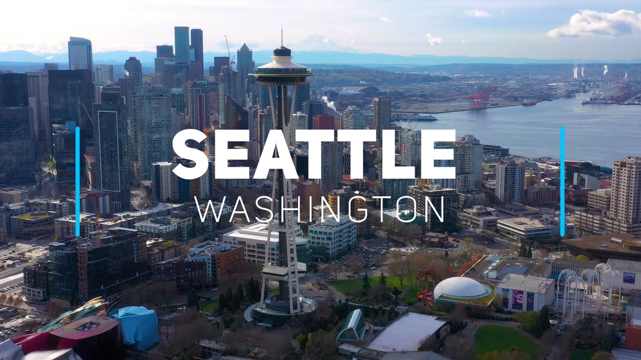 Seattle, Washington | 4K drone footage - YouTube