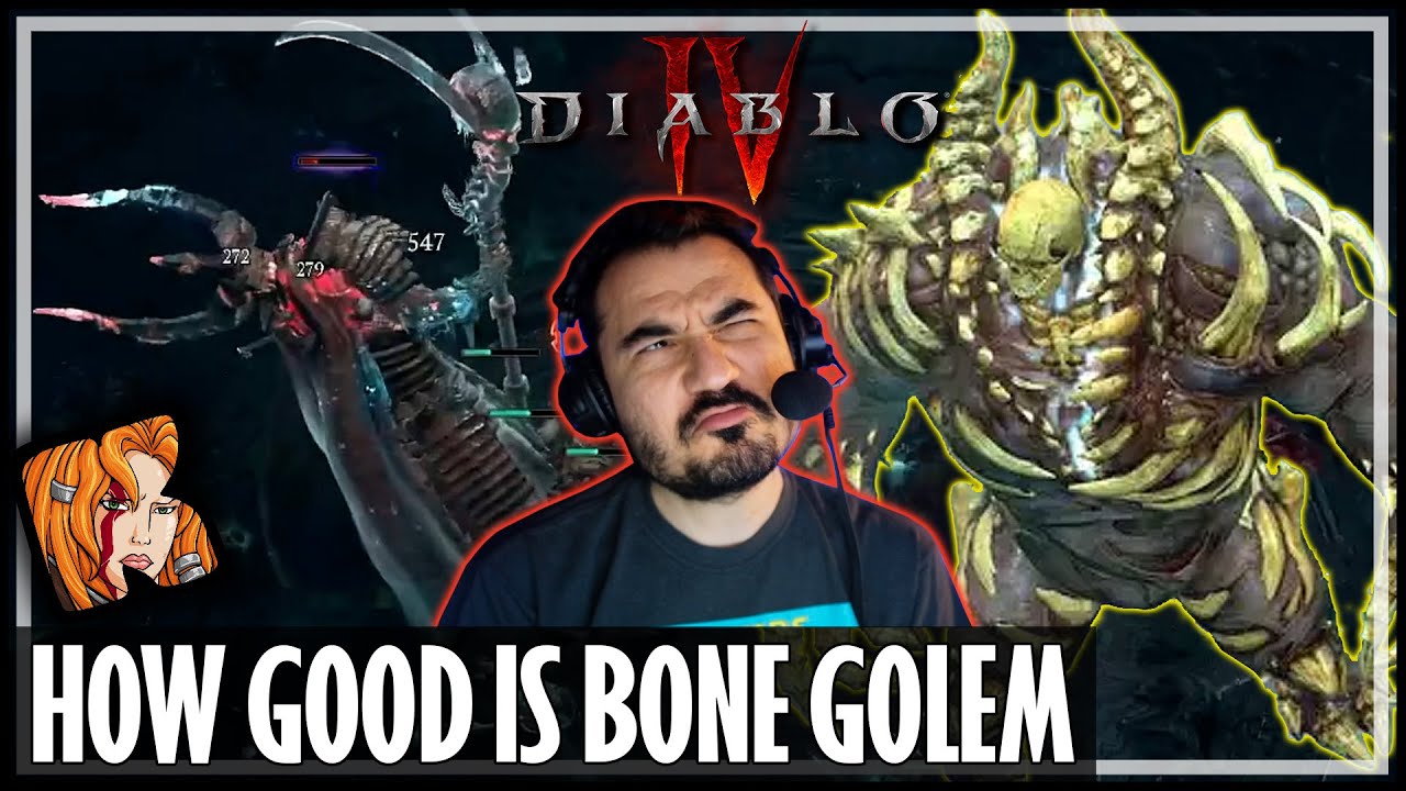 BONE GOLEM IS AWESOME! - Diablo 4 HC Journey Pt. 4 - YouTube