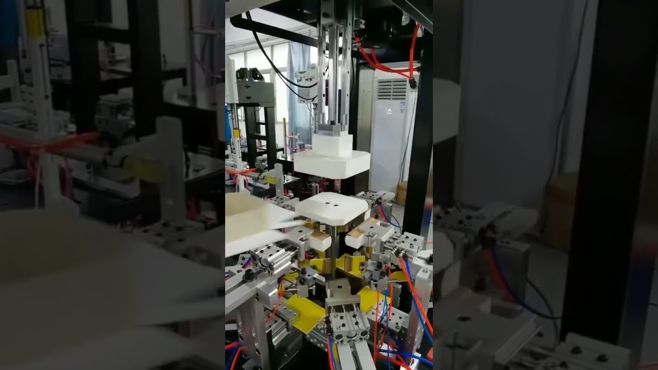 Special shape rigid box wrapper - YouTube