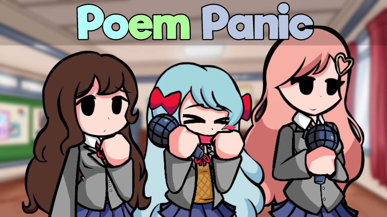Club Panic! - Poem Panic but Mia, Clementine and Chiharu sings it (FNF ...