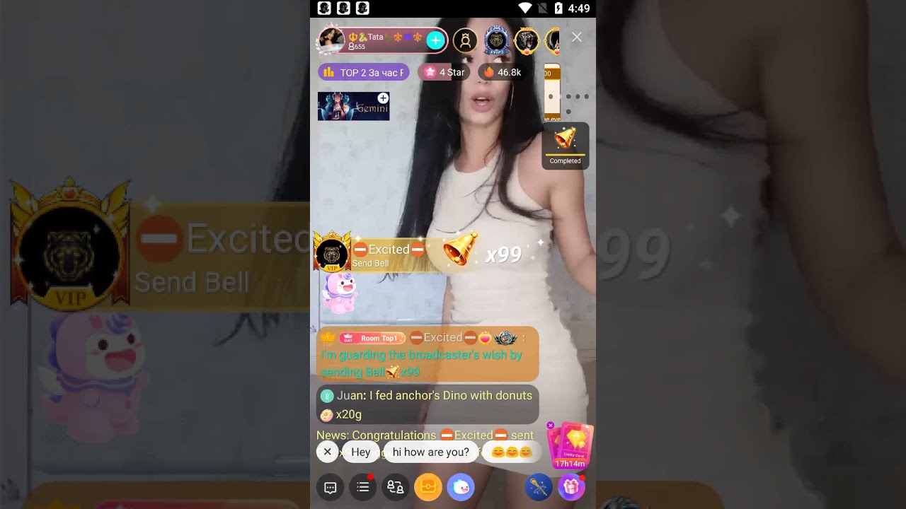 Enjoy The Live Dance Of Bigo Live Russian Girl Youtube