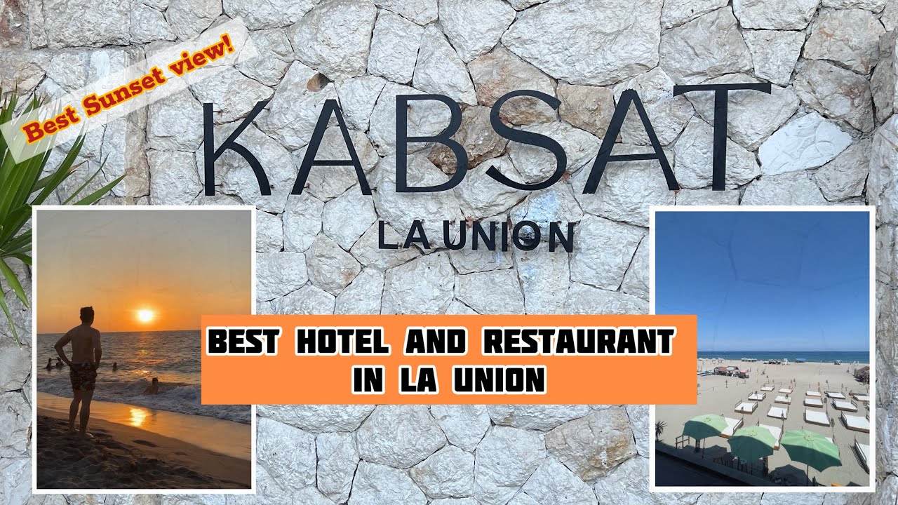 KABSAT LA UNION | SUNSET EXPERIENCE | VILLA 3 ROOM TOUR | FOOD #AATV ...