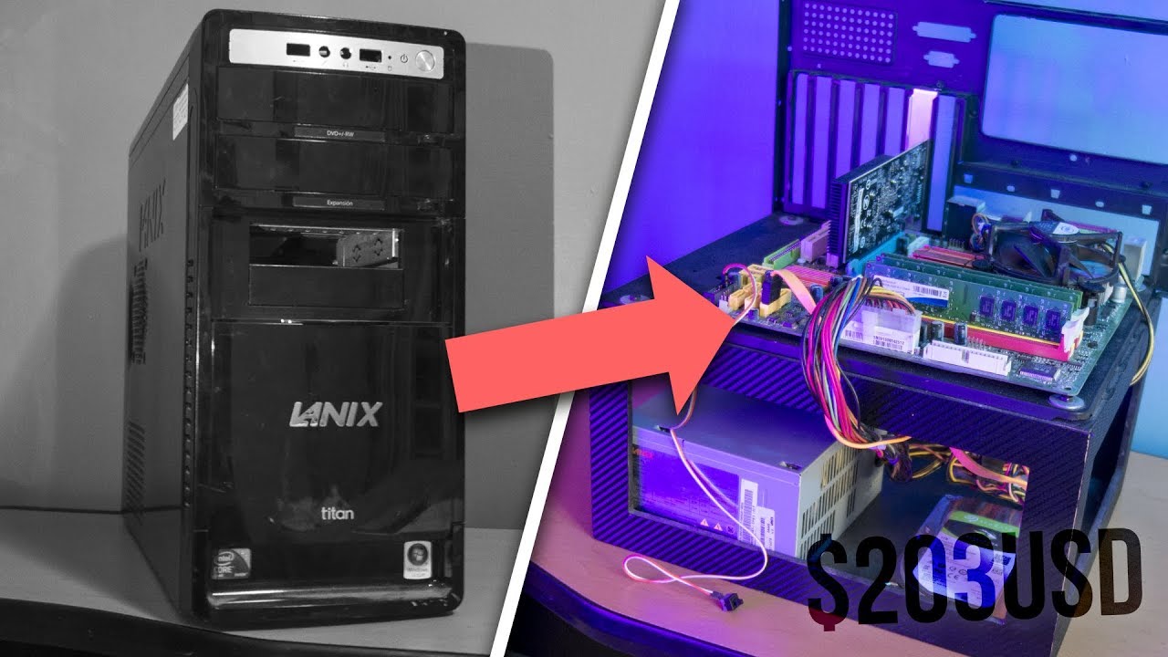 Tostadora + GT 1030 | PC GAMER por 203 USD!!! - YouTube