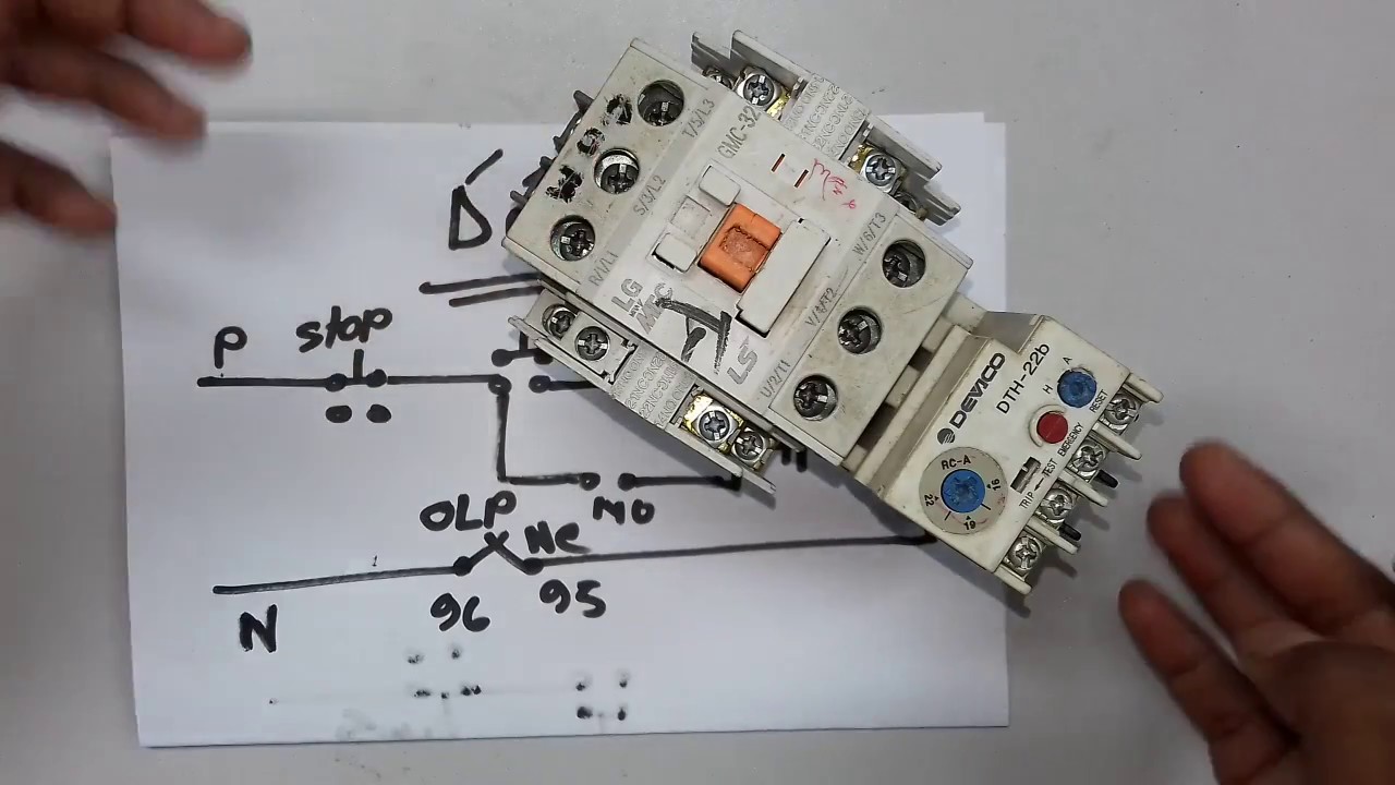 Thermal Overload Relay Connection .এই রিলে কানেকশন করলে মটর পুরবেনা ...