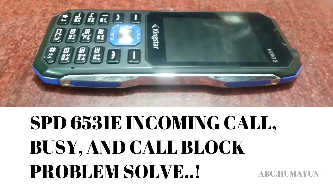 incoming call problem solve || SPD-6531E || CM2 SCR TOOL 2019 Infinity ...