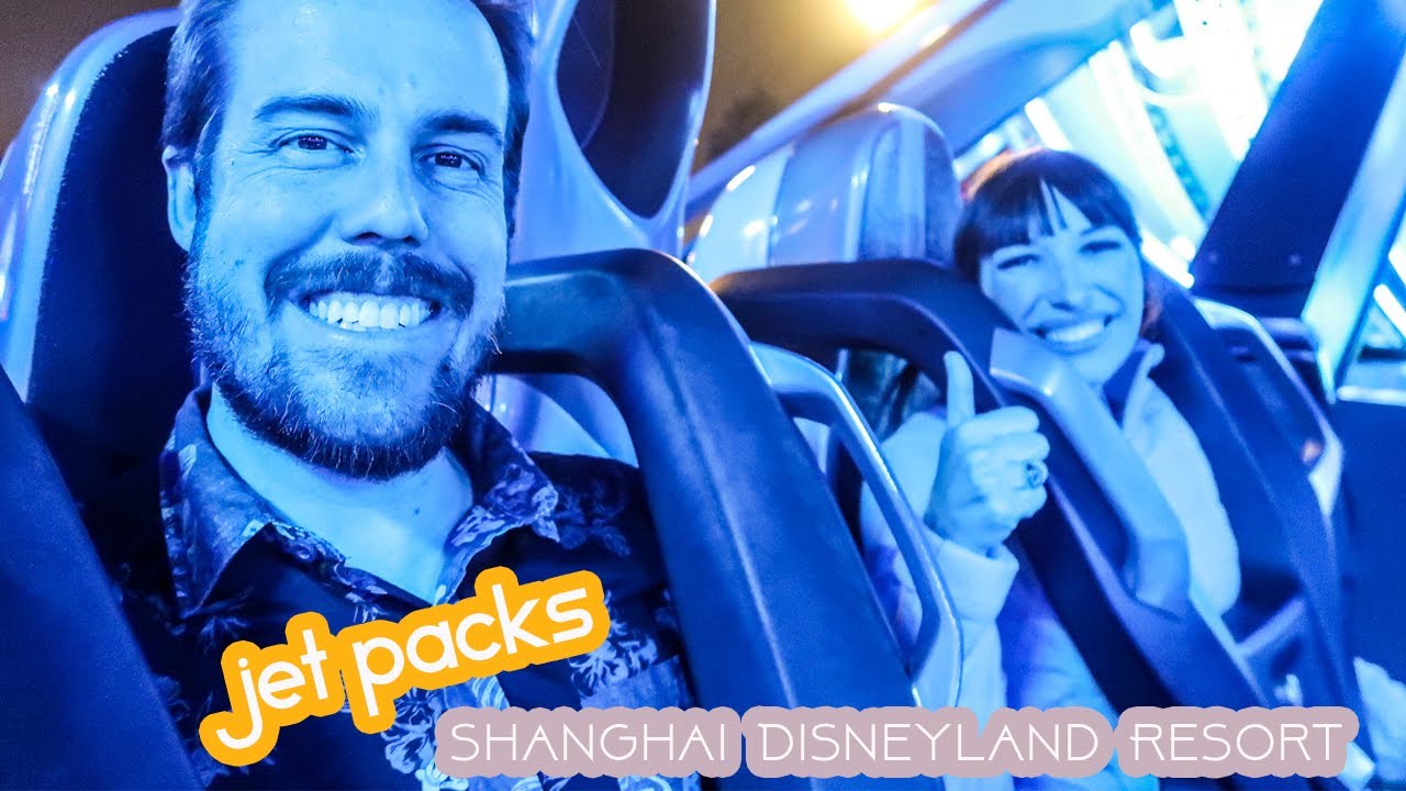 Jet Packs Ride At Shanghai Disneyland - YouTube