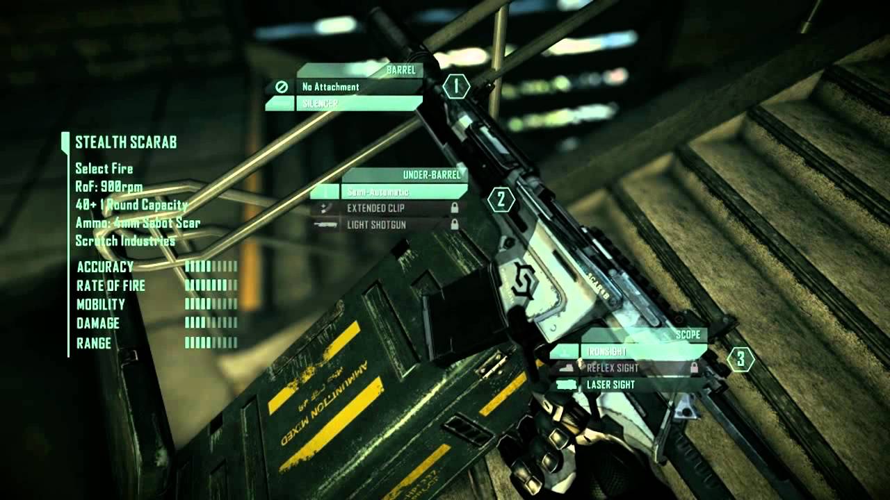 Crysis 2 - Episode: 6 "Gun Customization" - YouTube