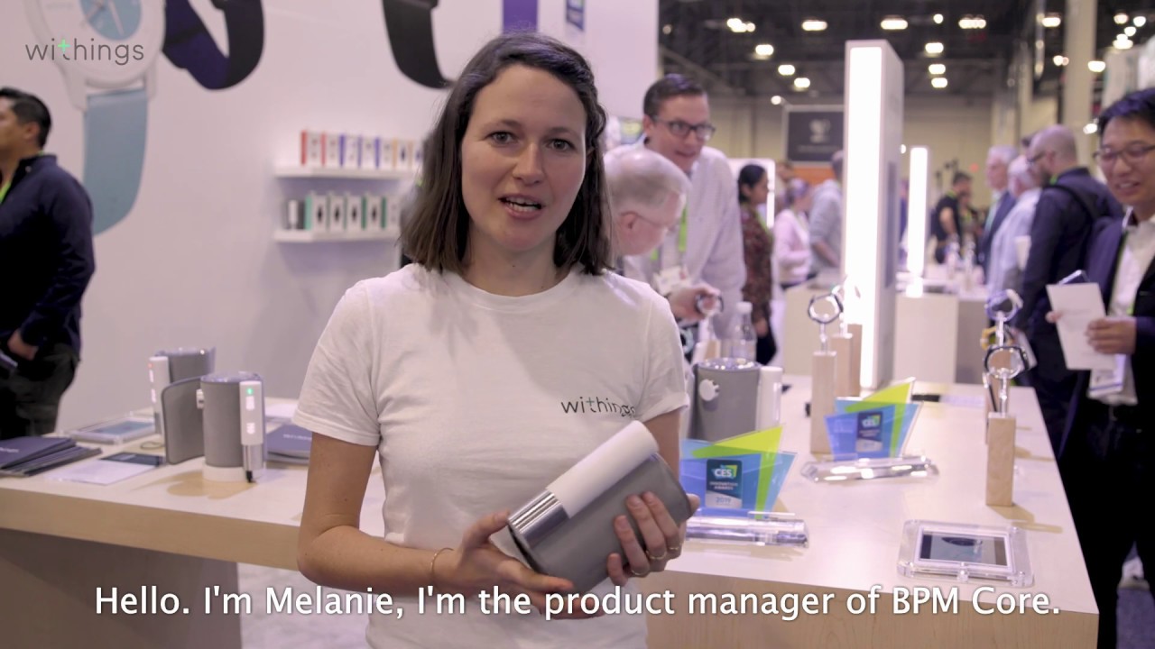 First look: Withings BPM Core Demo at CES 2019 - YouTube