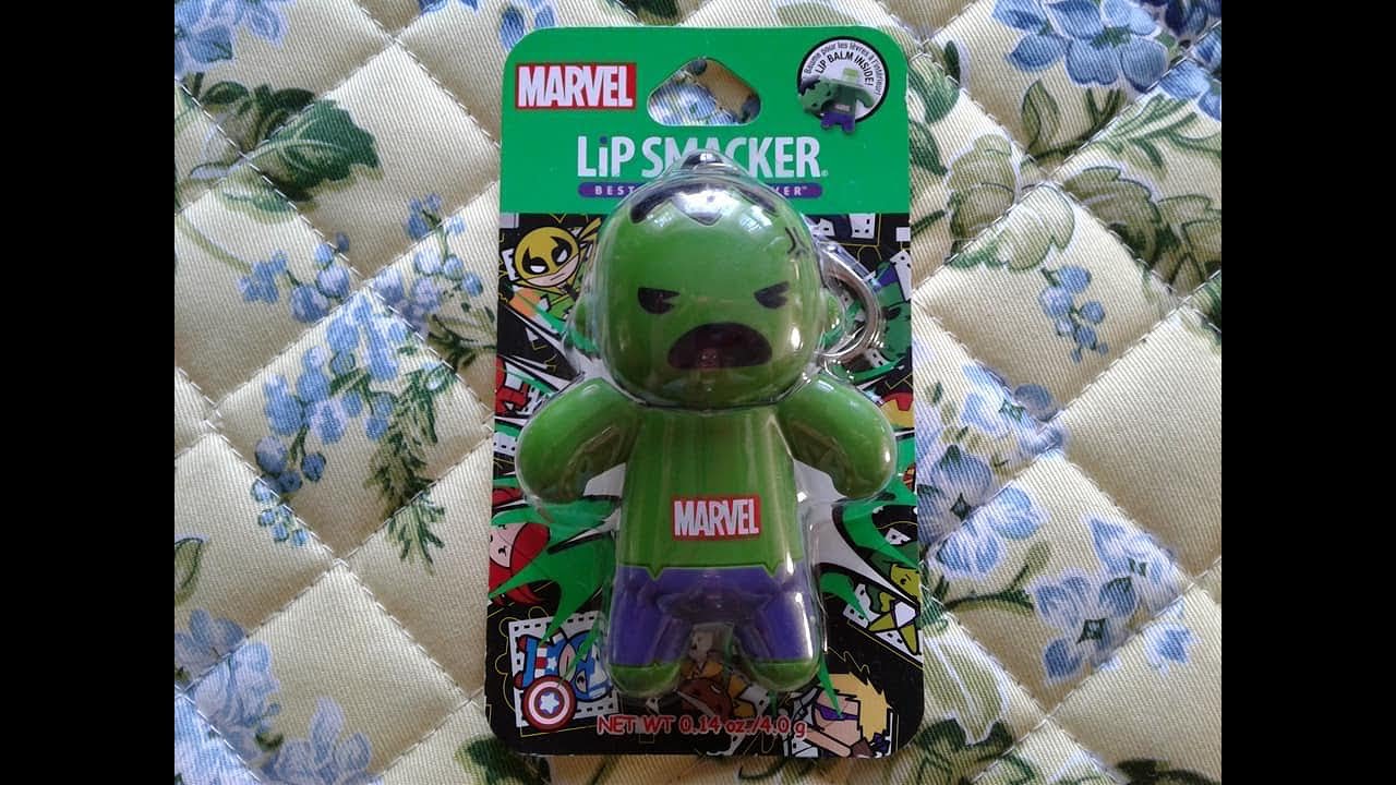 Lip Smacker Marvel Incredible Hulk Lip Balm First Impressions and ...