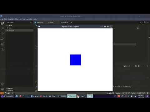 Python Tutorial | How To Use Python Turtle - YouTube