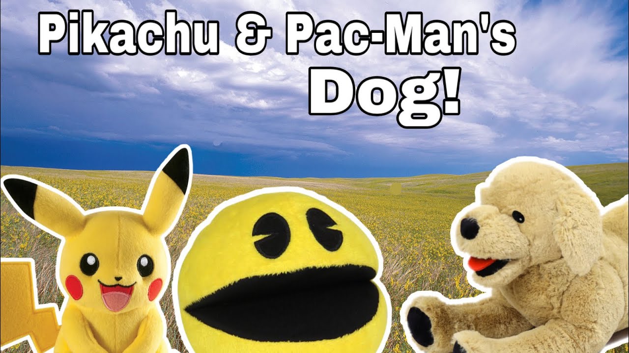 Pikachu & Pac-Man’s Dog! - YouTube